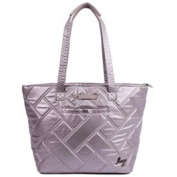 lug | Bags | Lug Medium Tote With Trolley Sleeve Skyliner Metallic ...
